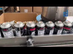 Refillable Spray Paint Valve Plastic / Metal For Tinplate Aerosol Can