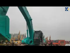 Powerful Used Kobelco Excavator 10.52L 257000w 46 Ton 7000mm Boom Length