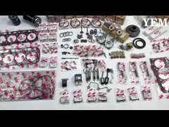 Excavator Engine Spare Parts Full Gasket Set YM729432 - 92602 For Yanmar 4D84 2