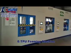 Automatic Shoe Making Machines 18kw ETPU Foaming / Molding