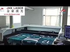 Laser Sublimation Sportwear Cutting Machine Water Cooling For Printed Textile