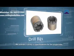 Wire Line Diamond Core Bit Small Steel For Mineral Exploration