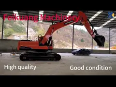 Hydraulic Drive Used Doosan Excavator 22.5 Ton DX225LC Precise Fast Digging