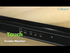 Touch Screen Interactive Flat Panel 4K Low Radiation Aluminum Alloy Frame