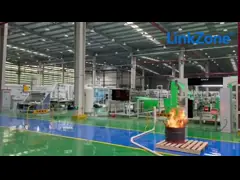 Long Distance Automatic Fire Monitor 0.6MPa 55m For Fire Fighting