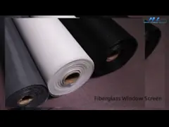 Polyester Fiberglass Insect Screen Roll PVC Coated For Door / Window