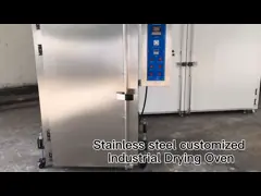 Electric Industrial Oven Thermostatic Hot Air Drying SUS 304 High Accuracy