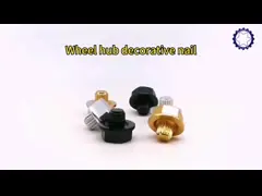 Anodized Wheel Hub Bolts Screws Aluminum Alloy Decorative High Strength