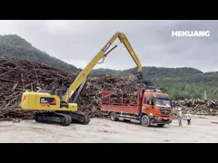 Escavatore a pinne múltipla Hk935Fc Грабер Кроллер Грабер Резиновый Блок Кроллер Pour le champ de Maderero