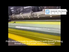Pet Micron 100 150 200 250 300 Polyester Mesh For Tumble Dryers Filter