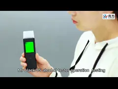Professional Breathalyzer Alcohol Tester Accurate Bac Tester With Semiconductor Sensor