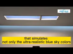 Ventana de claraboya künstliche Tuya Led Falsos claraboya 2200K-7800K Mehrfache Szenen für das Haus