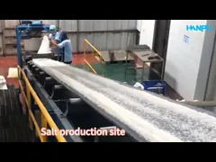 Customized Salt Production Line With Good Overseas Service For Client