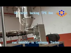 5M Carpet Backing Tpr Machine With Siemens Plc Control Abb Inverter Siemens Motor