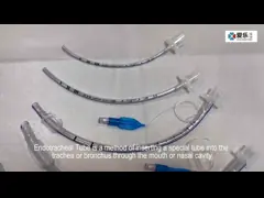 袖手無しの5.5mm鼻内気管直管 CE 呼吸器治療における応用
