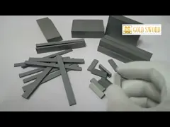 High Precision Tungsten Carbide Square Bar Flat Wear Strips 1000Mm Alloy Strips