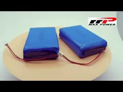 Iec62133 Rechargeable Lithium Polymer Battery Gps 523450 3.7V 1000Mah