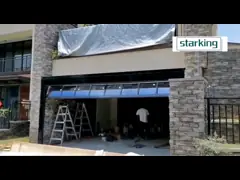 Les garages électriques avec une vue complète