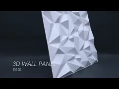 50X50Cm Decorative 3D Wall Panels Home Interior Modern Design 100% Pvc