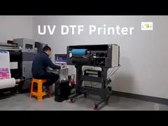 All In 1 Uv Dtf Printer Pet Film Transfer Printing Machine Golden Foil Film Laminating
