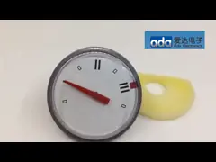 Boiler Temperature Gauge On Water Heater Round Pointer Display