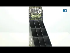 Cbd Oil Floor Retail Cardboard Display Stand Customization With Pet