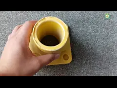 Yellow Frp Fiberglass Smc Handrail Base Frp Tube Construction Base Accessaries