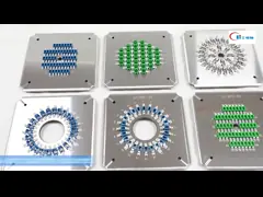 High Density Fiber Optic Polishing Jig , 36 Ports Sc Apc Connector Polishing Holder