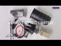 144Fo Abs Ppr Pc Cable Fiber Distribution Splice Closure Box Dome 1 In 5 Out