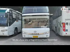 Higer 54Seats Lhd Euro 5 Second Hand Coach Bus Reliable Transportation Used Tourist Bus