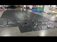 20X27Ft Pvc Tarpaulin Fabric Heavy Duty Vinyl Coated Fabric Flatbed Steel Lumber Tarps