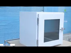 220V 50Hz Laboratory Cleanroom Pass Through Box Laminar 660*500*580Mm