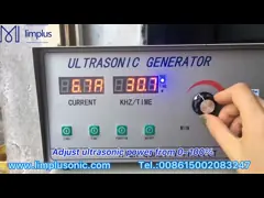 Saw Blade Ultrasonic Instrument Cleaner Dust Remover Contaminant With 40Khz Frequency