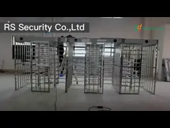 Access Control Full Height Turnstile Gate High Security Strict Management