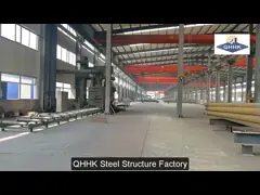 Qhhk Prefabricated Steel Structure Hangar/Exhibition Hall/Shopping Mall/Stadium/Agricultural/Worksho
