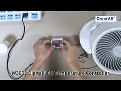 Ntc10K Digital Display Temperature Controller 10A 12V 24V 110V 220V