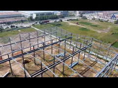 Prefabricated Steel Structure Building Supply Solution For Industry