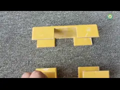 50Mm Frp Square Tube Connector Four-Way Smc Moulded Accessaries For Construction Usage