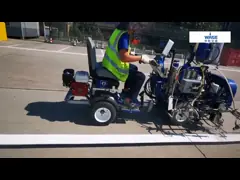 98:2  Mma +Bpo Two Component  Road Marking Machine Pneumatic Spraying