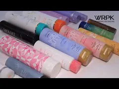 D25Mm 20-60Ml Custom Cosmetic Tubes Empty Plastic Cream Squeeze With Flip Cap