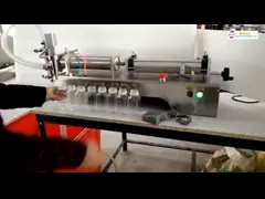 Single Head Manual Pneumatic Bottle Juice Liquid Semi Automatic Filling Machines