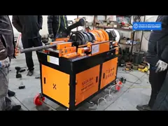 Auto Flat Die Hydraulic Rebar Processing Machine Screw Rebar Thread Rolling Machine