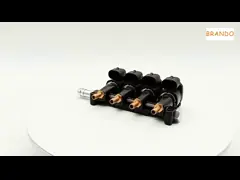 Ig1 Apache Omb Type Lpg / Cng Rail Injectors Hd 4 Cylinders 3 Ohms Dc12V