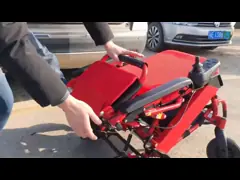 Iso13485 300W Aluminum Disabled Electric Wheelchair