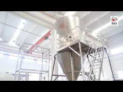 200Kg/H Chemical Spray Dryer Machine Aluminium Sulfate Coffee Spray Dryer 450V