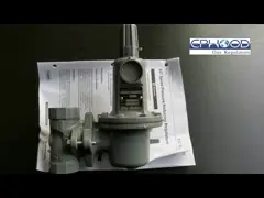 Ductile Iron Fisher Gas Regulator 627 Model Pressure Gas Regulator 250Psi Inlet