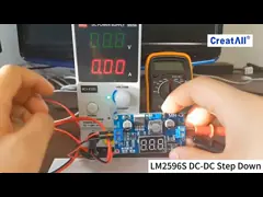 Lm2596S Led Voltmeter Power Supply Module With Digital Display