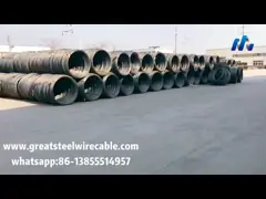 Astm A 475 Ehs 1 4 Inch Galvanized Cable Stiffness With Wooden Reel Packing