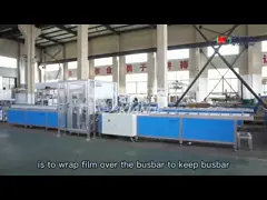 Automatic Busduct Packing Machine For Wrap Film Over The Busbar