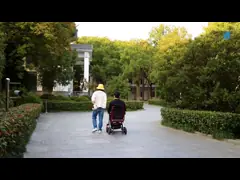 Lithium Battery Brushless Power Wheelchair 100Kg Load